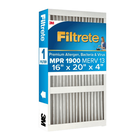 3M Filtrete MPR 1900 4" Allergen, Bacteria and Virus Filters | Sylvane