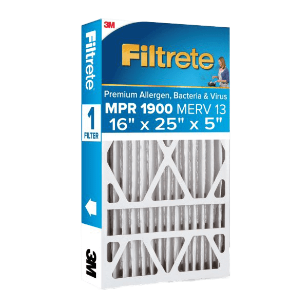3M Filtrete MPR 1900 5" Allergen, Bacteria and Virus Filters | Sylvane