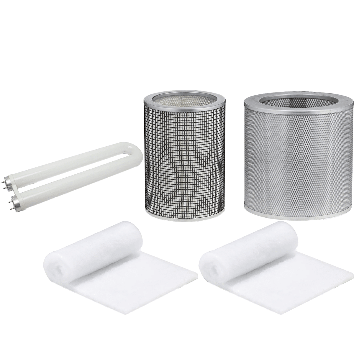 Airpura Prefilter Pk + Carbon + UV Light + HEPA Filter Bundle for UV600/700