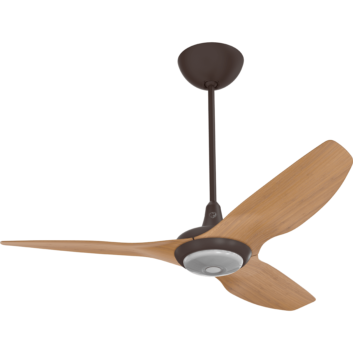 Big Ass Fans 52-In. Haiku Caramel Bamboo Smart Ceiling Fan w/ LED Light ...