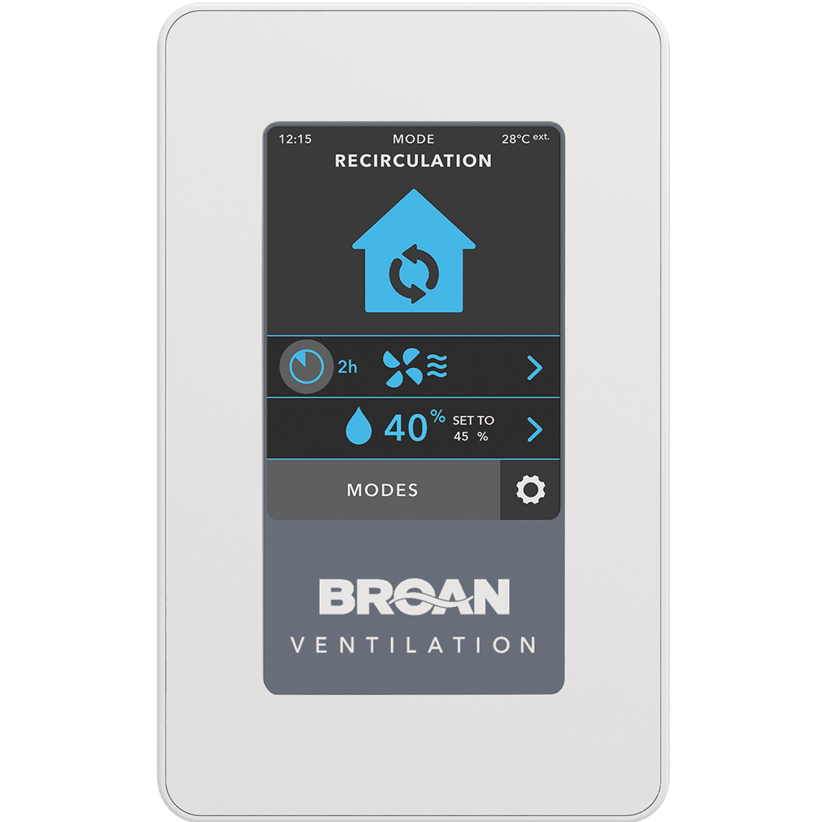 Broan Advanced Touchscreen Control | Sylvane