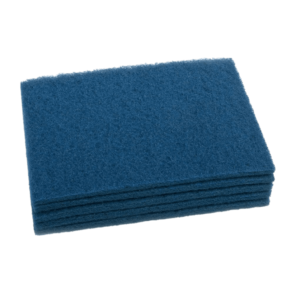 Nilfisk Replacement 14 x 20 Blue Scrubbing Pads Pack of 5 | Sylvane