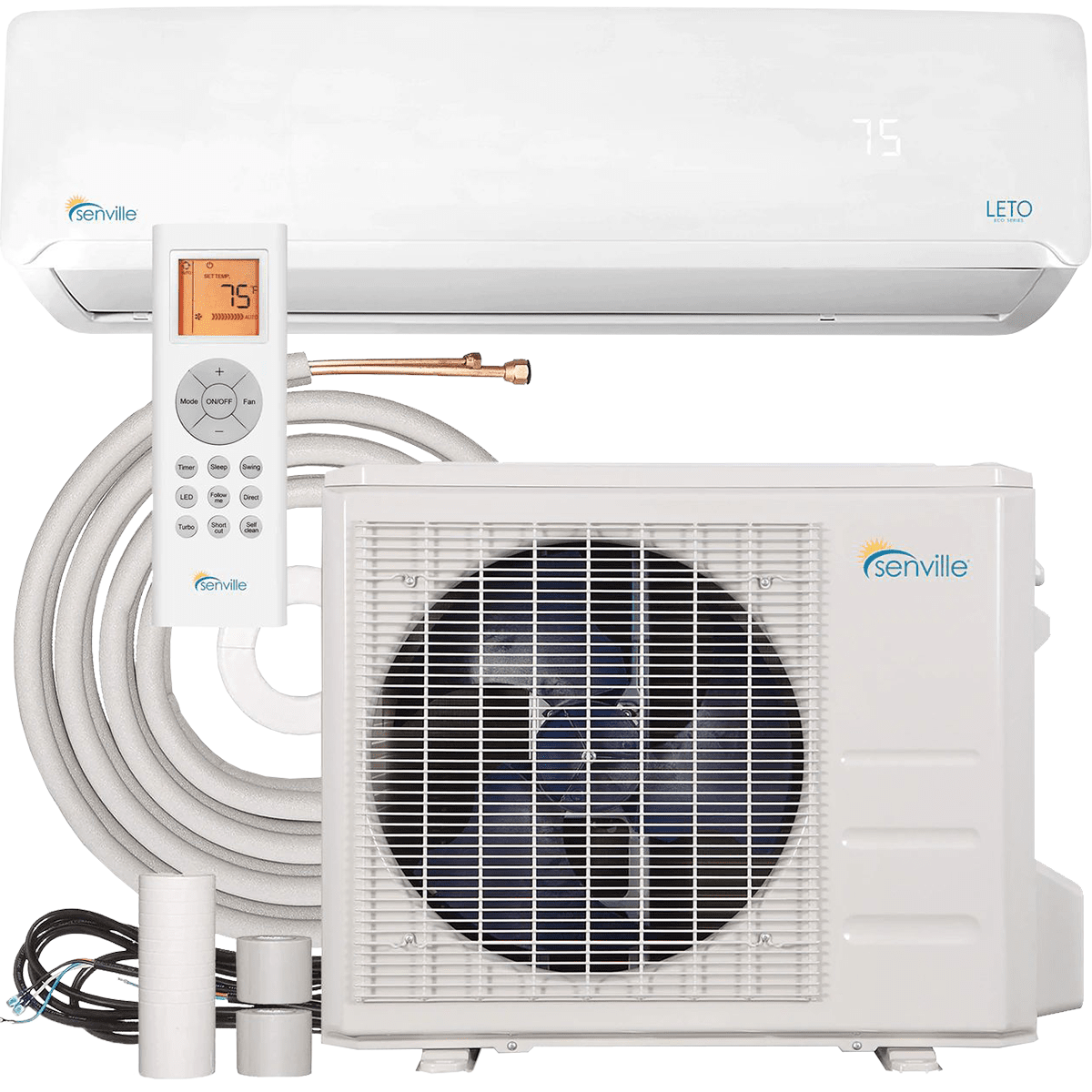 Senville 36 000 Btu Quad Zone Mini Split Heat Pump