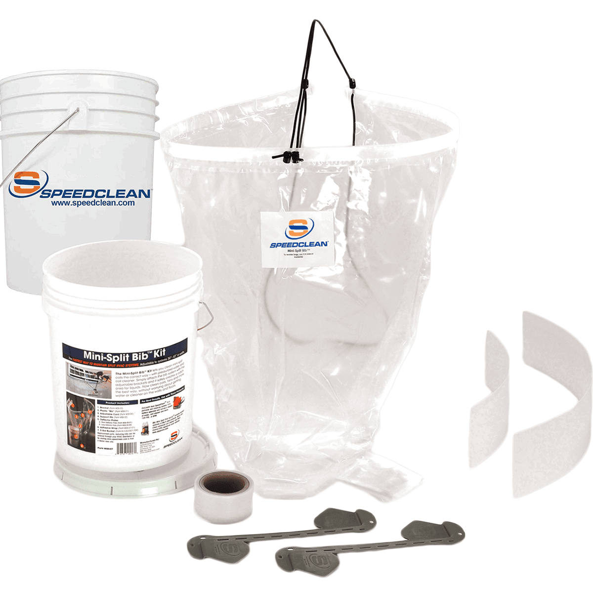 SpeedClean Mini Split Complete Bib Kit (MSB-KIT)