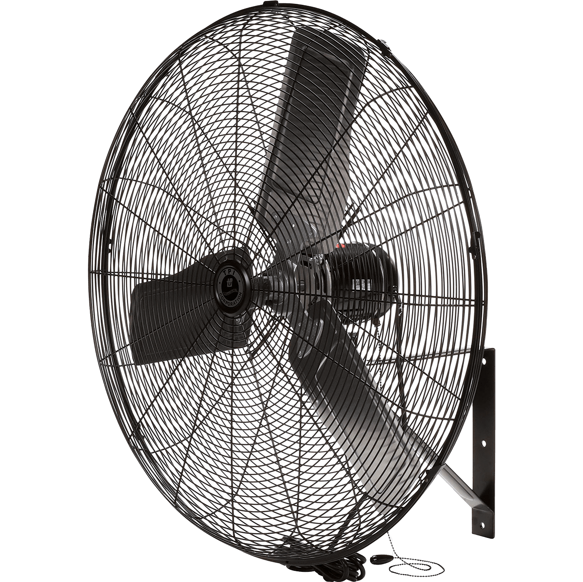 TPI CACU 3-Speed 1/4 HP Fixed Commercial Fan - 30-in. Wall Mount